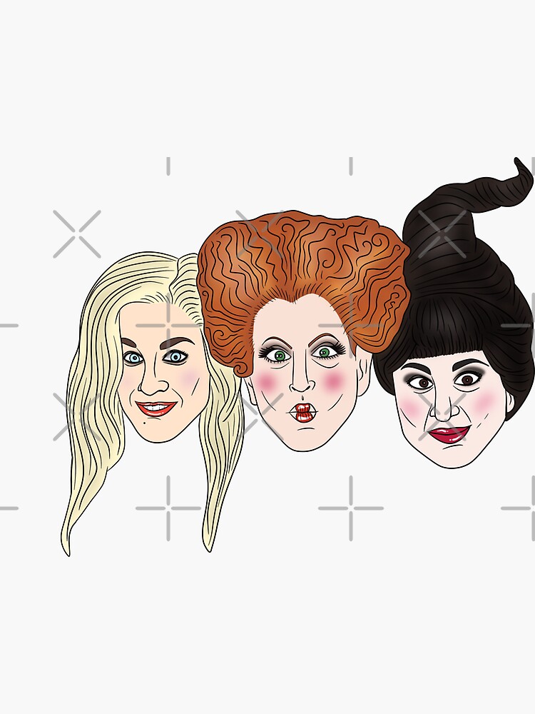 "Hocus Pocus" Sticker for Sale by Linestein | Redbubble