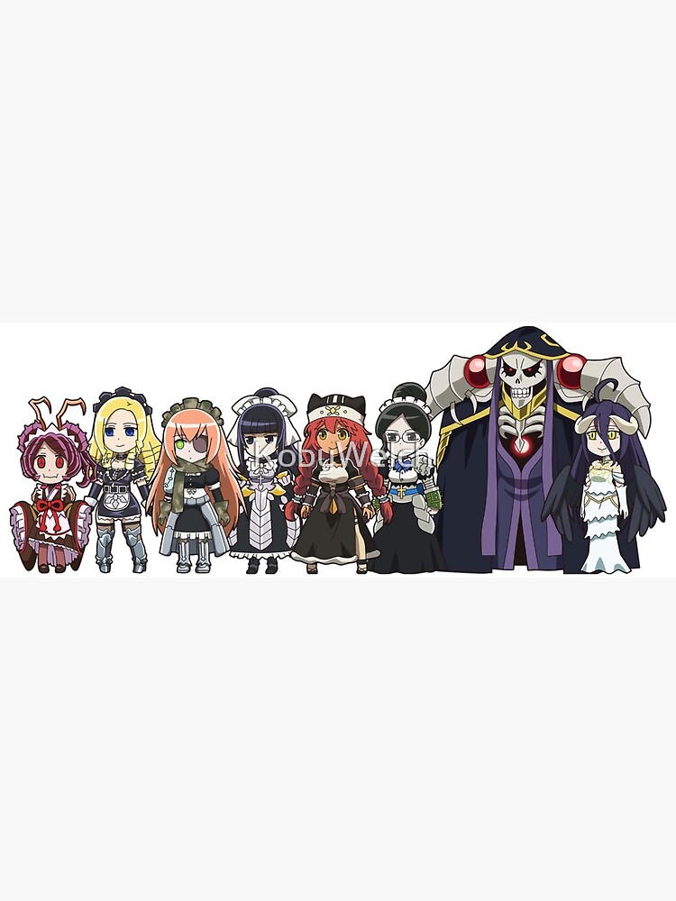 "Overlord Anime Chibi" Poster for Sale by KobyWelch | Redbubble