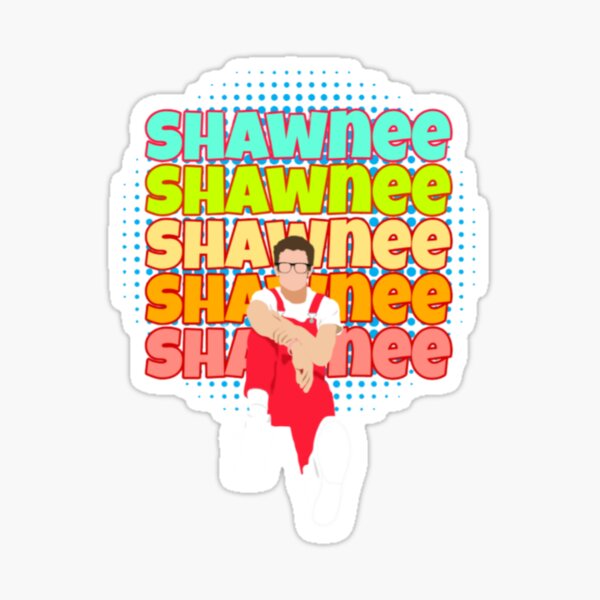 "shawnee - retro logo" Sticker for Sale by ethancook024 | Redbubble