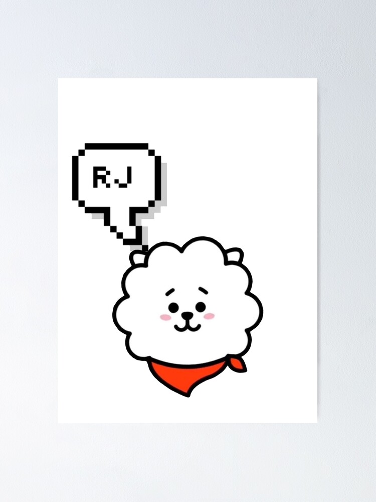 "Bts RJ Jin" Poster for Sale by Purport | Redbubble