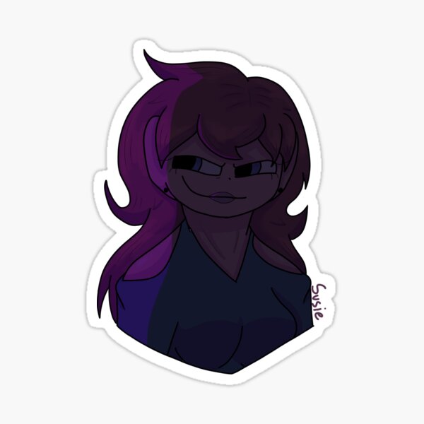 "Susie Pink Lighting" Sticker for Sale by GlossyToothpick | Redbubble