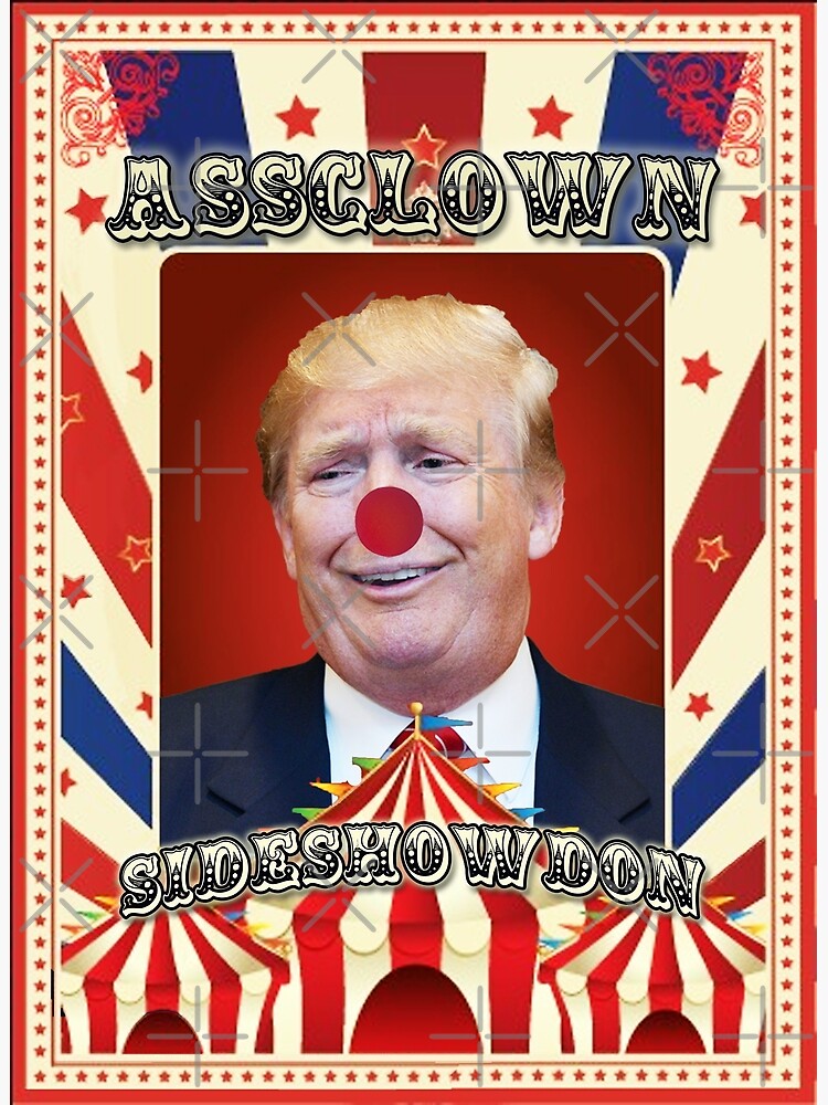 "AssCLOWN" Poster by Thelittlelord | Redbubble