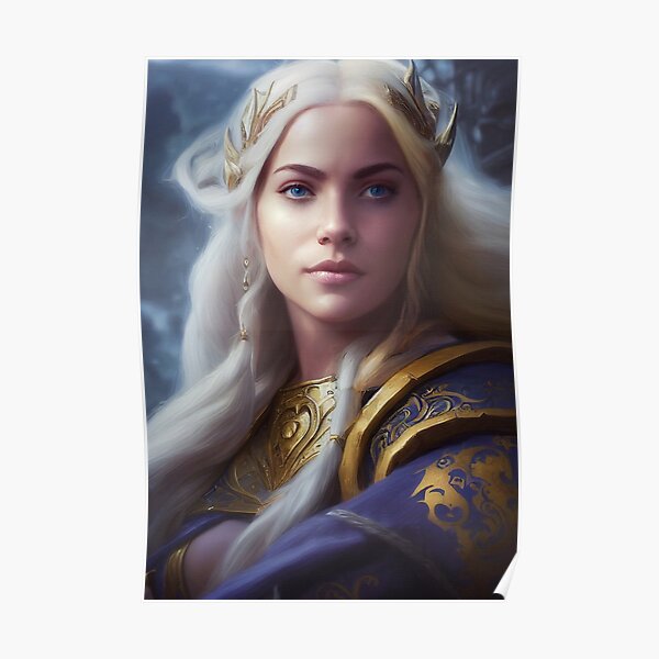 "Jaina Proudmoore" Poster for Sale by NianderQuinn | Redbubble