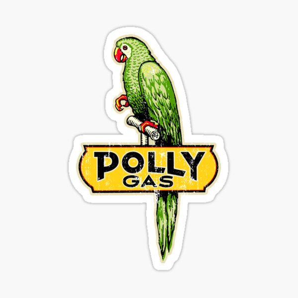 "Polly Gasoline classic" Sticker for Sale by hotrodz | Redbubble