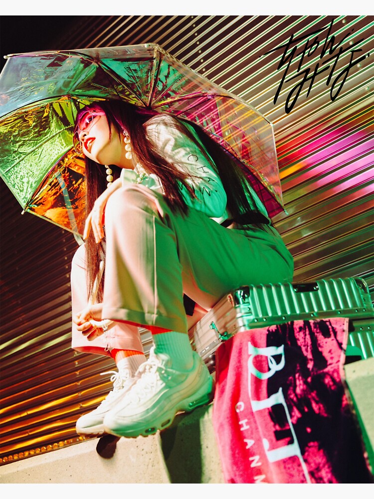 "CHANMINA" Sticker for Sale by MyraMosciski | Redbubble