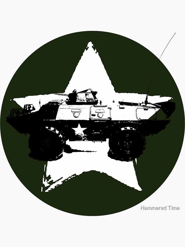 "Cadillac Gage Commando M706 green" Sticker for Sale by burntwolf27 ...