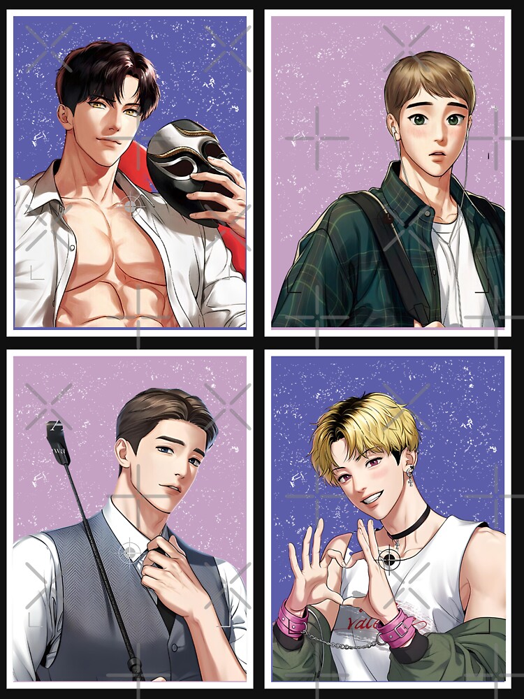 "Yaoi manhwa manhua bj alex characters" T-shirt for Sale by RecStore ...