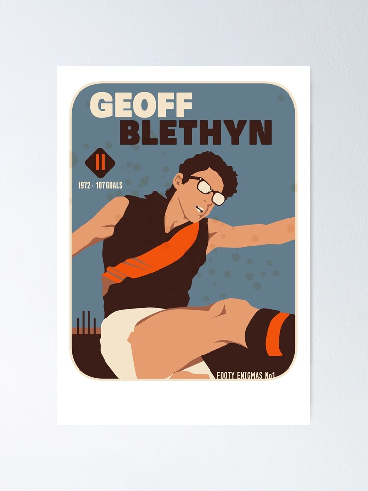 "Geoff Blethyn, Essendon" Poster by 4boat | Redbubble