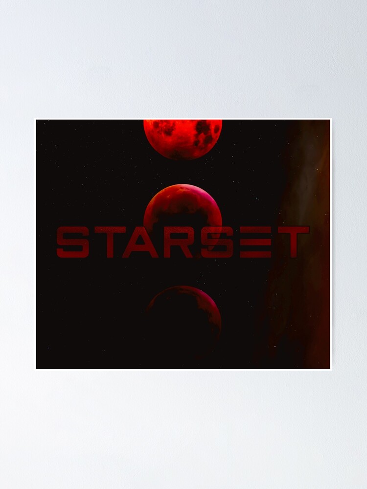 "Starset Cosmic" Poster for Sale by GlowstickDesign | Redbubble
