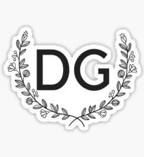 Dg: Stickers | Redbubble