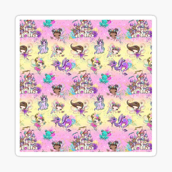 "Fairyland" Sticker for Sale by Rainbows Galore | Redbubble