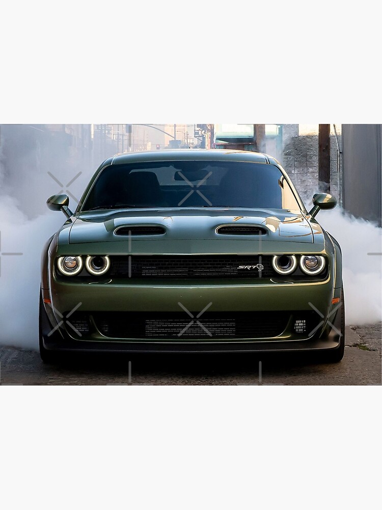 "Dodge challenger Srt hellcat green Srt hellcat redeye Widebody car ...