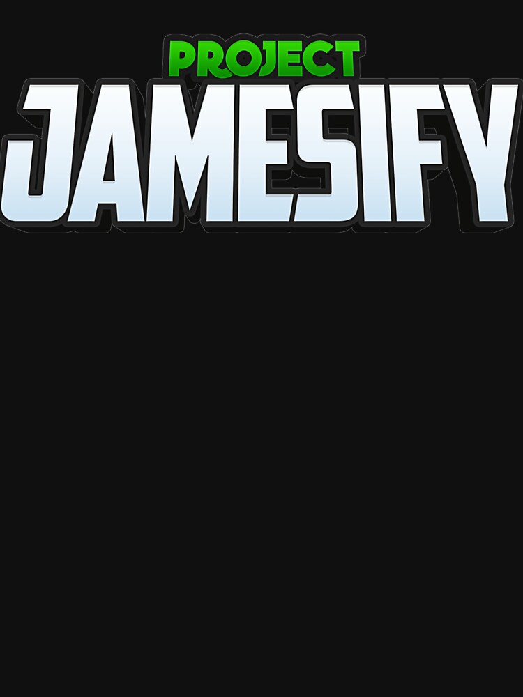 "ProjectJamesify gaming" T-shirt for Sale by MarthaMitchu | Redbubble ...