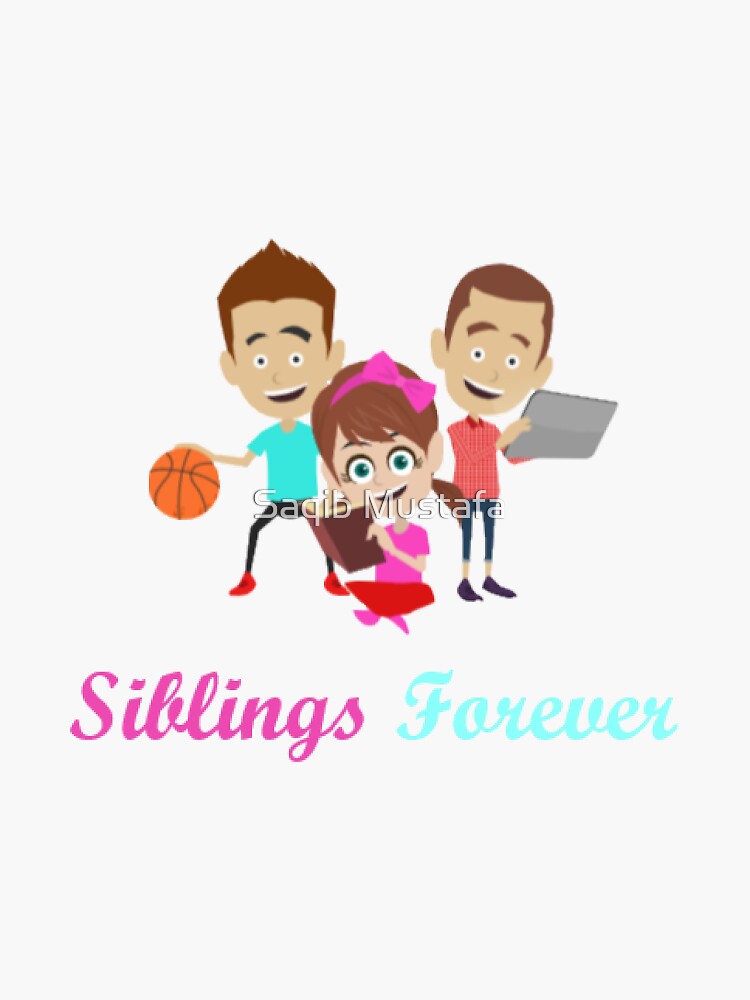 "Darn David - Siblings forever" Sticker for Sale by Saqib Mustafa ...