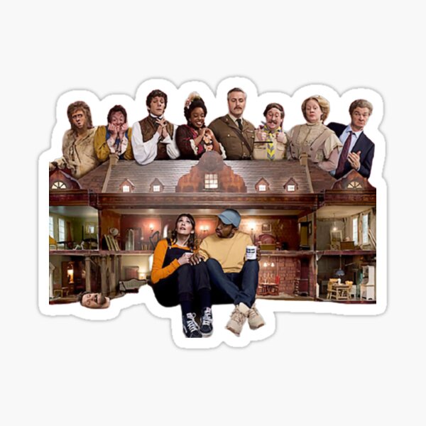 "bbc ghosts " Sticker for Sale by GuendalSanna | Redbubble