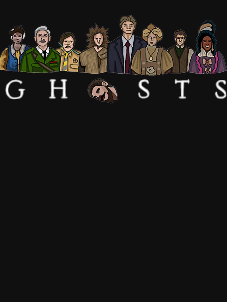 "BBC Ghosts movie" T-shirt for Sale by GuendalSanna | Redbubble ...