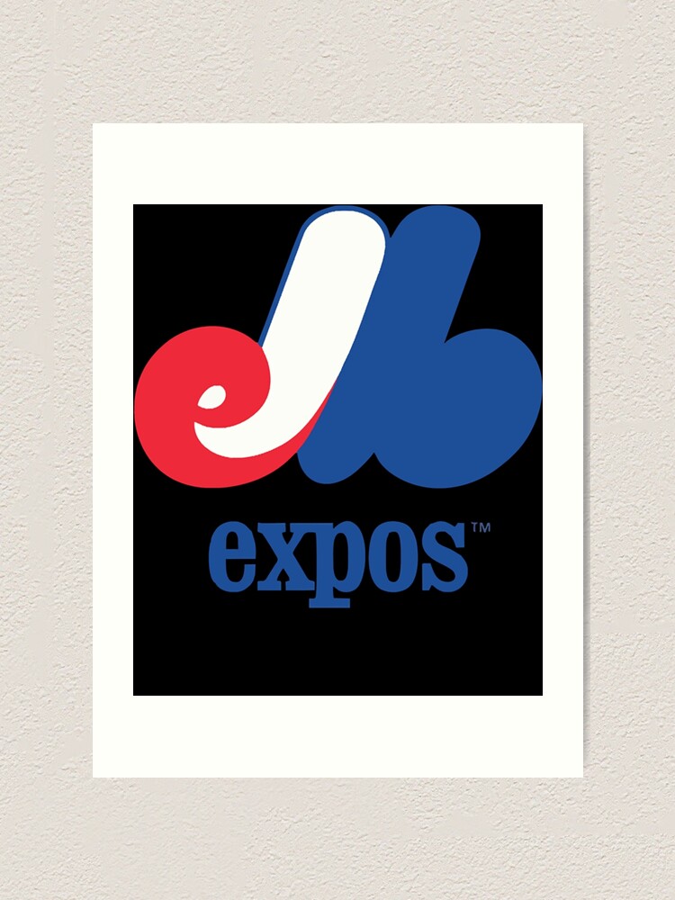 "Montreal Expos' Logo " Art Print for Sale by BRITTANYALDER | Redbubble