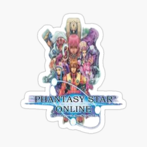 "Phantasy Star sticker design" Sticker for Sale by T-cumex | Redbubble