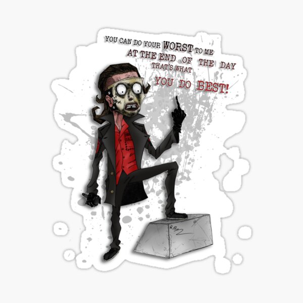 "Slipknot Corey Taylor (Tim Burton style) Sticker" Sticker for Sale by ...