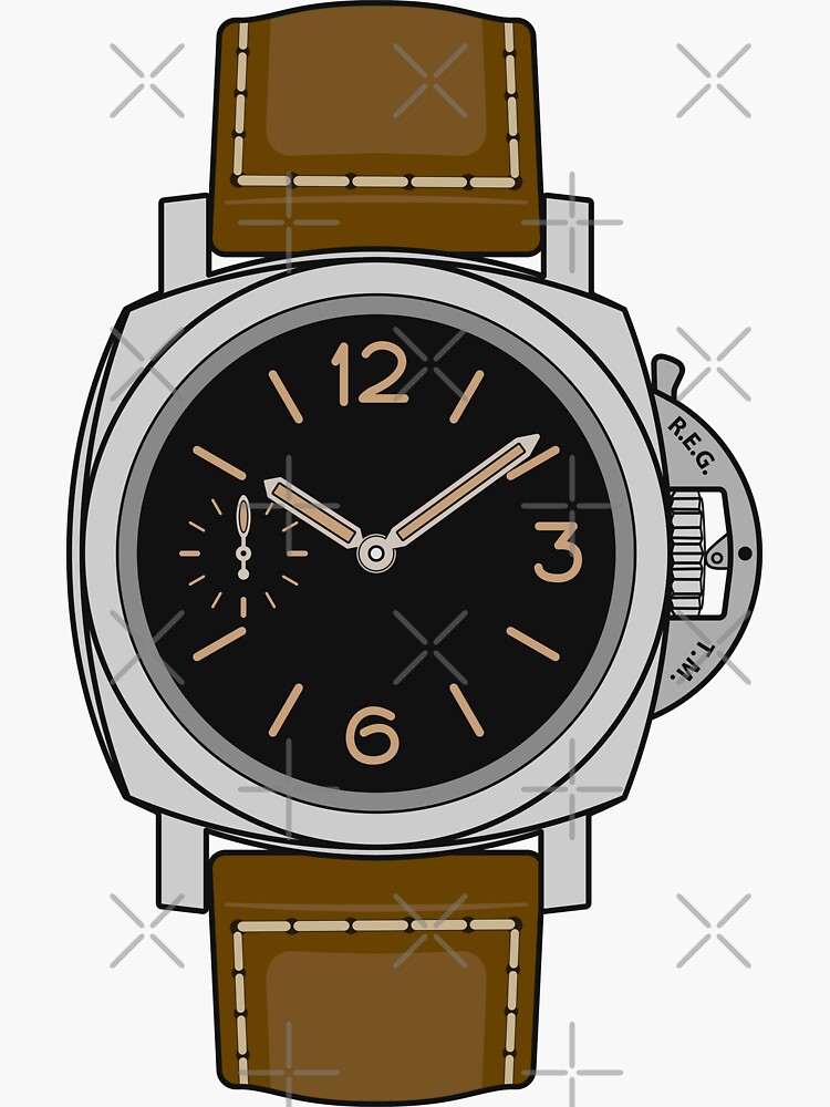 "Italian Divers Wristwatch" Sticker for Sale by HSDESIGNS Studio ...