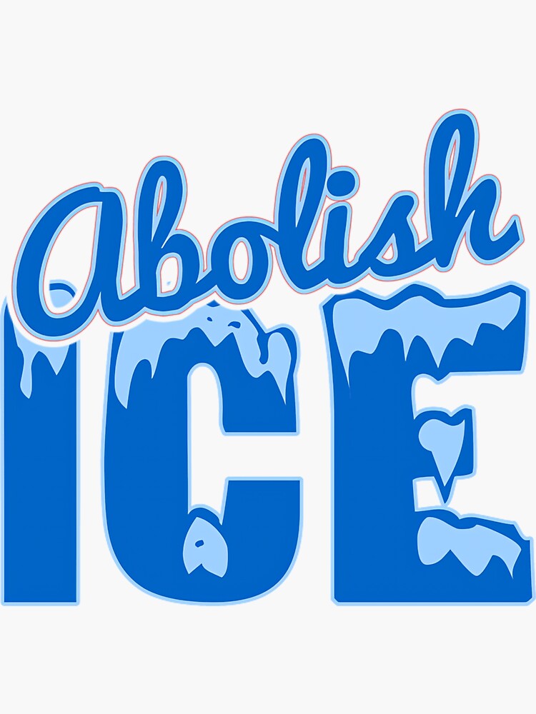 "abolish ice flippin sweet gear transparent" Sticker for Sale by oufarymatj | Redbubble