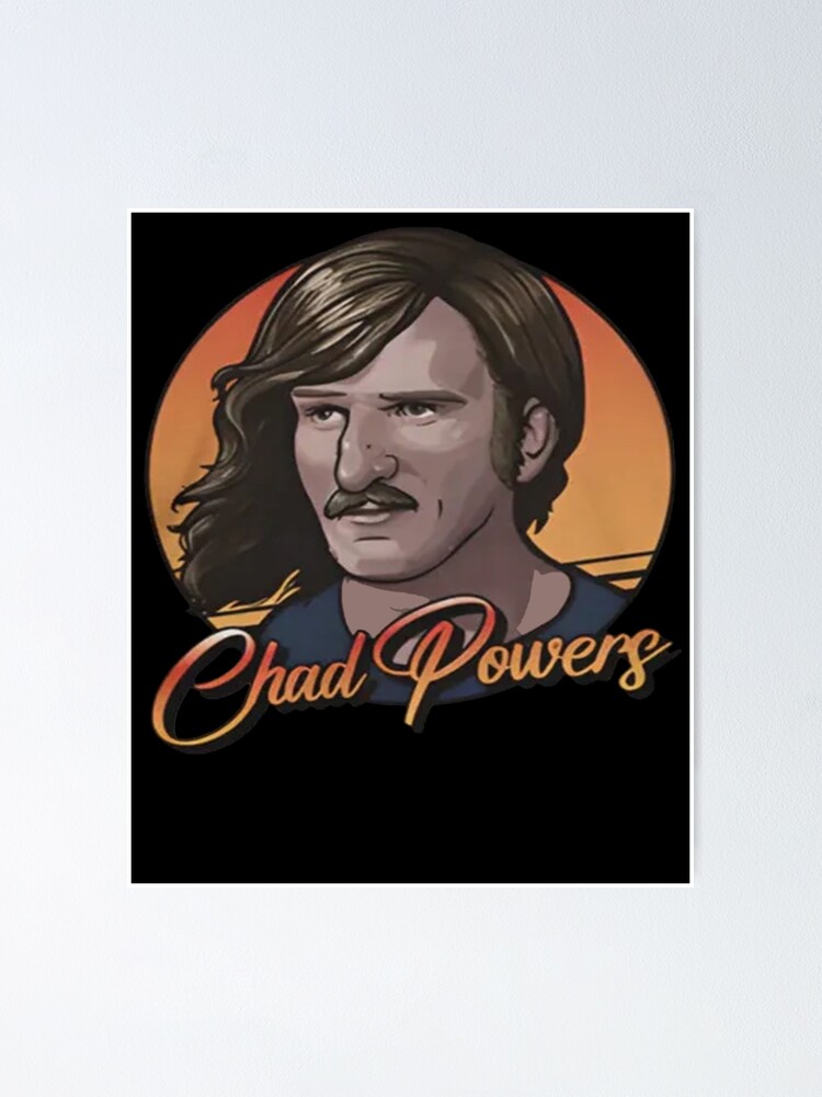 Póster « Chad Powers - Think fast run fast regalo para hombre niño ...