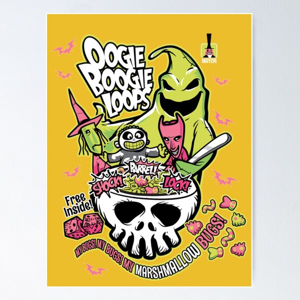 "oogie boogie loops halloween gift" Poster by CurryTodd99 | Redbubble