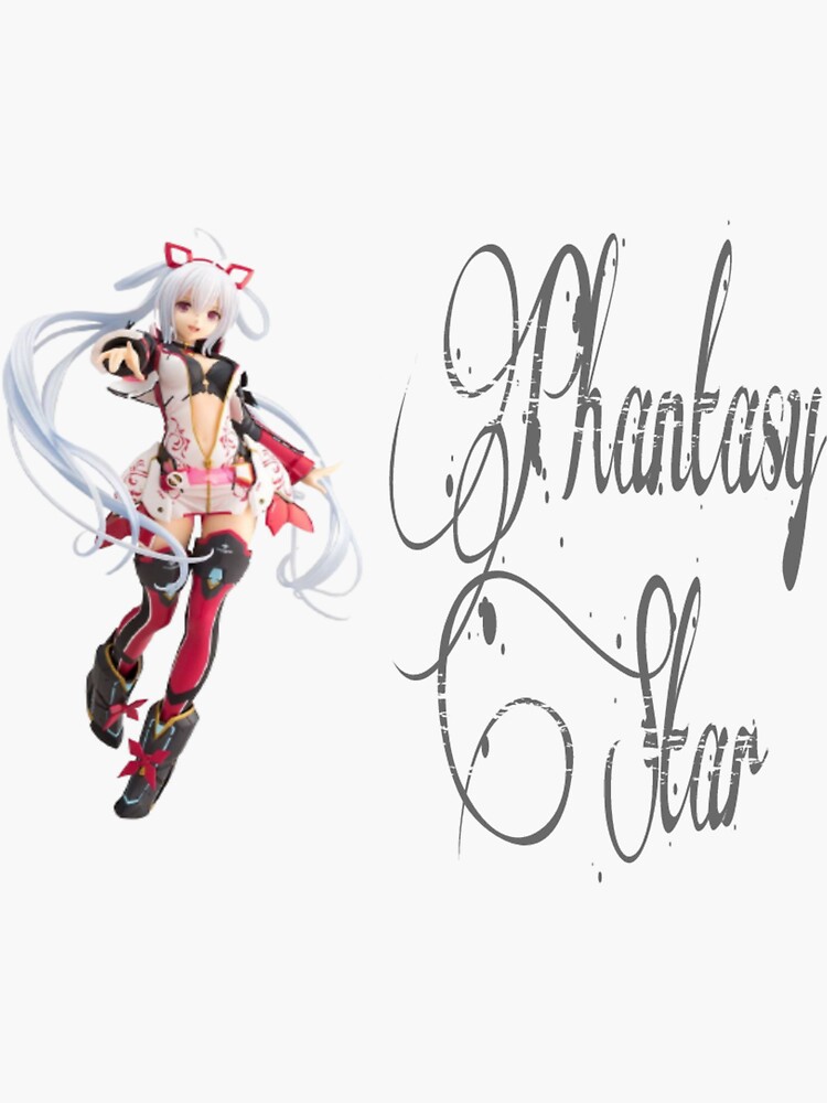 "Phantasy Star design sticker gift" Sticker for Sale by T-cumex | Redbubble