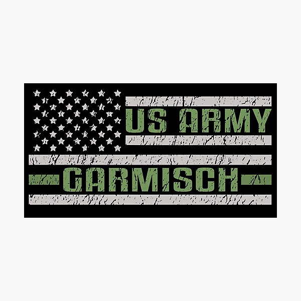 "USAG Garmisch US Military Installation #2575" Photographic Print for ...