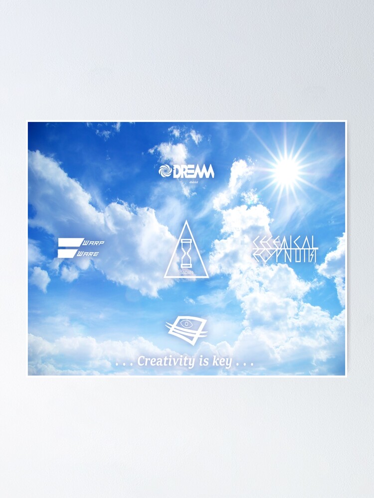 "Creativity Is Key..." Poster for Sale by Gadantech | Redbubble