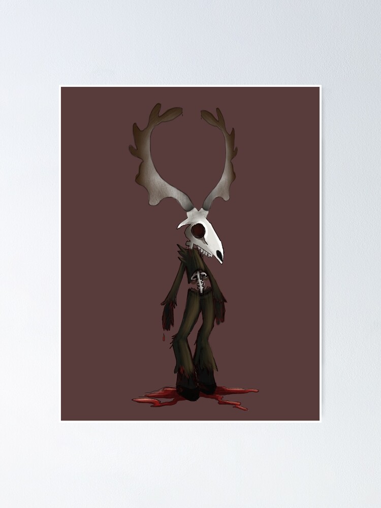 "Deer Anthro" Poster for Sale by Trickyy90 | Redbubble