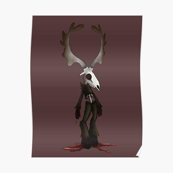 "Deer Anthro" Poster for Sale by Trickyy90 | Redbubble