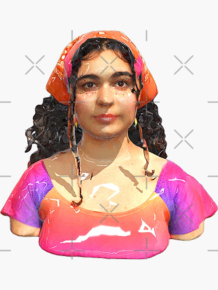 "Kupluk Reng" Sticker for Sale by mavisramey | Redbubble