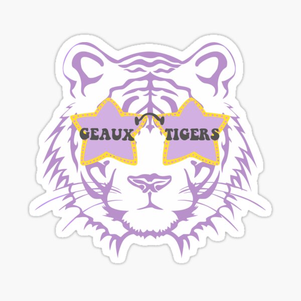 "sttdb geaux tigers louisiana" Sticker for Sale by kati-art-store ...