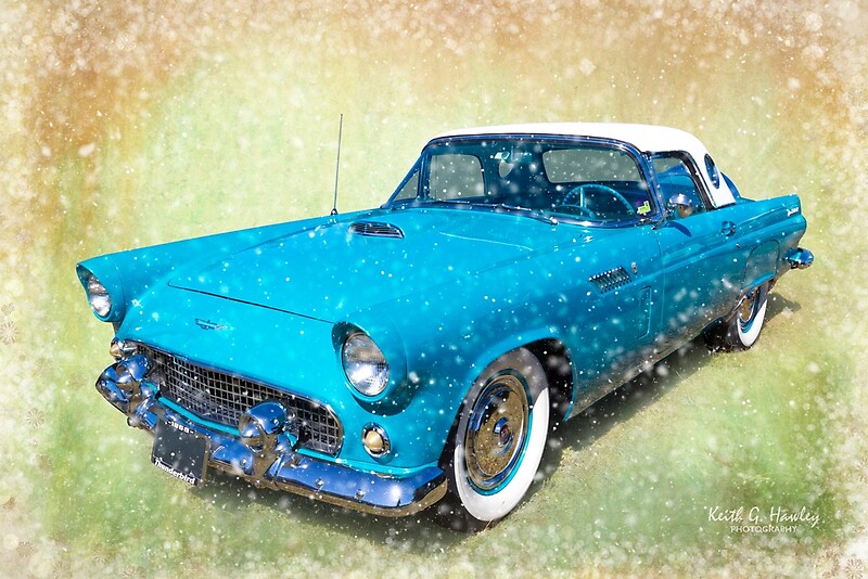 "56 T-Bird" by Hawley Designs | Redbubble