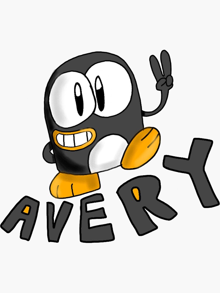 "New Avery Merch" Sticker for Sale by Hayman2010 | Redbubble