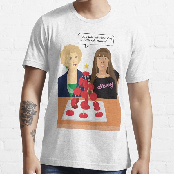 "Kath & Kim Christmas T-Shirt Little Baby Cheeses" Essential T-Shirt ...