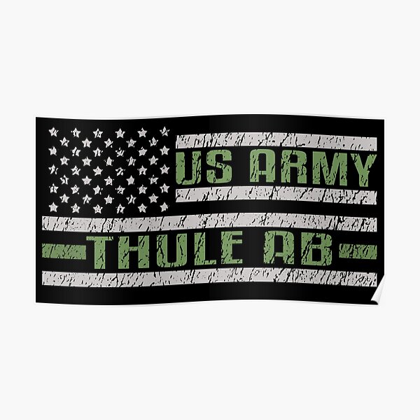 "Thule Air Base Greenland US Military Installation #2581" Poster for ...