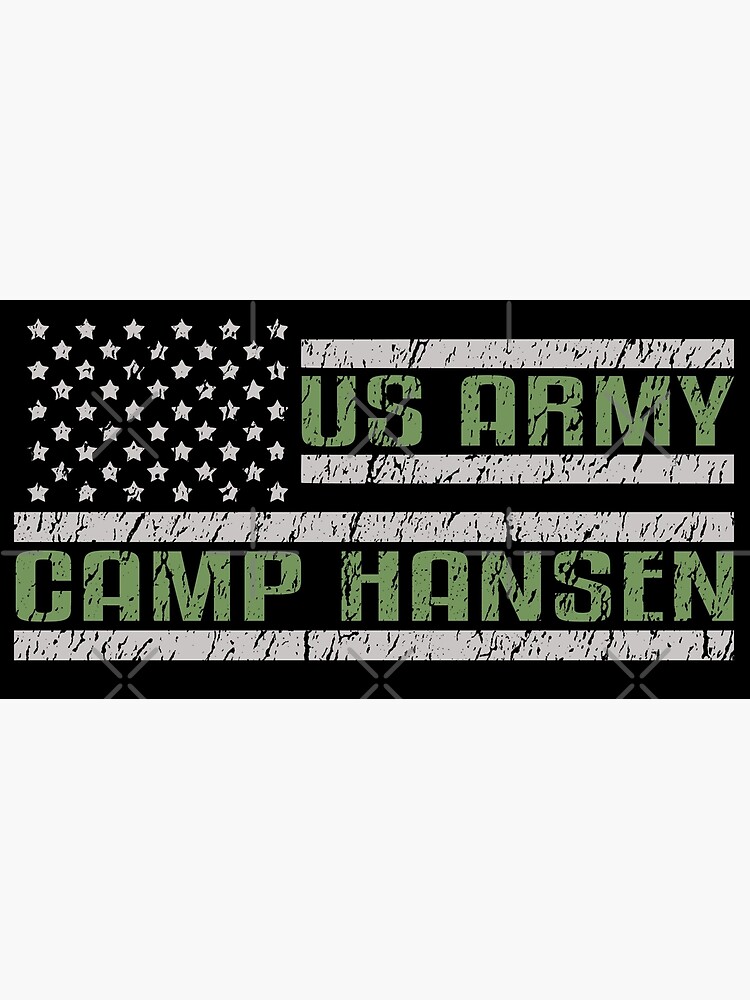 "Camp Hansen US Army Military Installation #2584" Poster for Sale by ...
