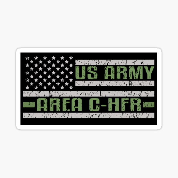 "Area C-HFR US Army Military Installation #2585" Sticker for Sale by ...