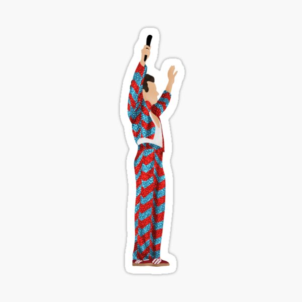 "harry styles chicago 1" Sticker for Sale by BeOutrageouss | Redbubble