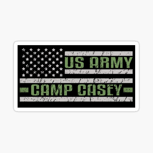 "Camp Casey US Army Military Installation #2592" Sticker for Sale by ...