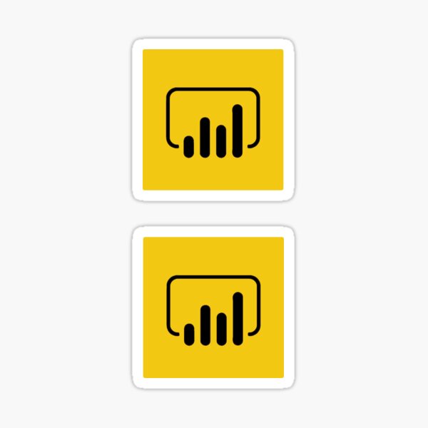 "PowerBI" Sticker for Sale by estruyf | Redbubble