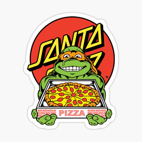 "pizza teenage mutant ninja turtles" Sticker for Sale by Yoshischultz ...
