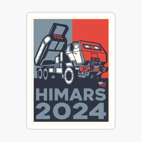 "Himars 2024" Sticker for Sale by Big Twelve | Redbubble