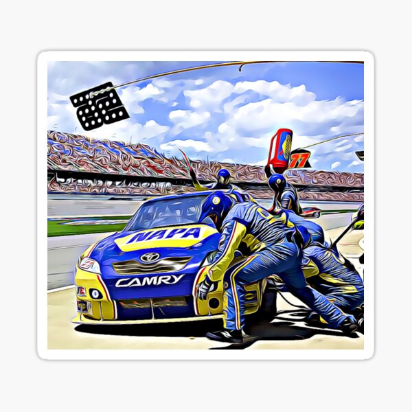 "Racing car" Sticker for Sale by Car-wear | Redbubble