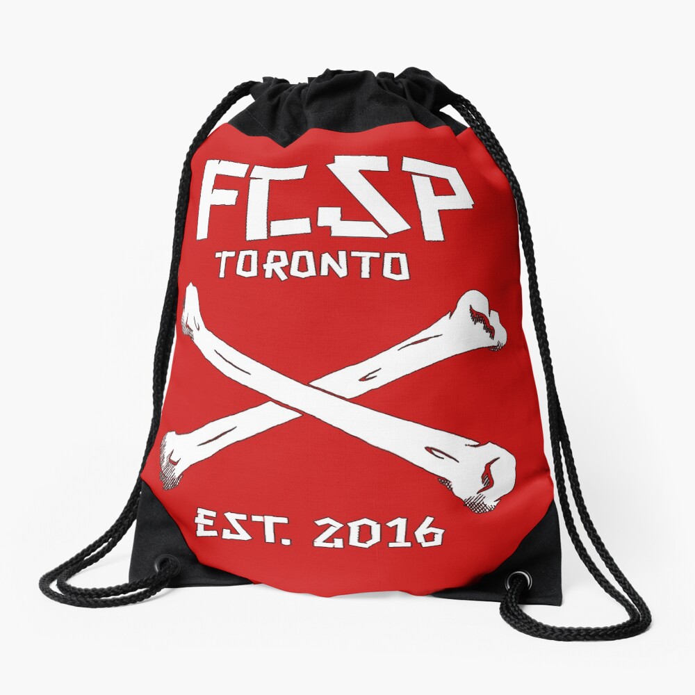 "FCSP Toronto EST. 2016 Logo" Drawstring Bag for Sale by fcsptoronto ...