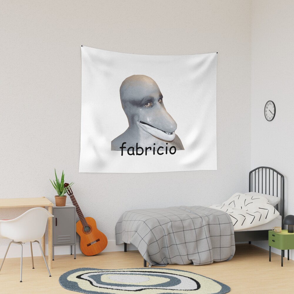 "fabricio Cursed Meme" Poster for Sale by BetterLeo | Redbubble