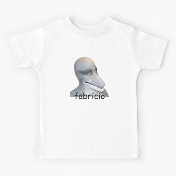 "fabricio Cursed Meme" Kids T-Shirt for Sale by BetterLeo | Redbubble