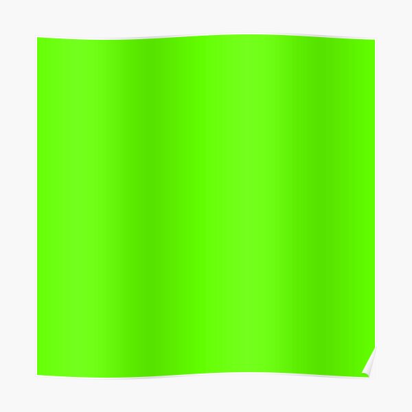"Neon Green" Poster by koovox | Redbubble